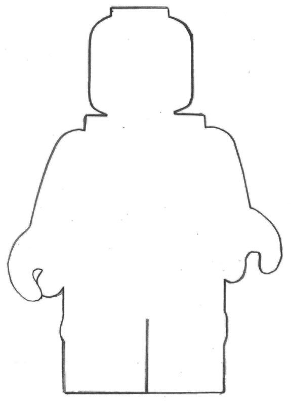 Lego Minifigure Template Photo By Manoaroad Photobucket