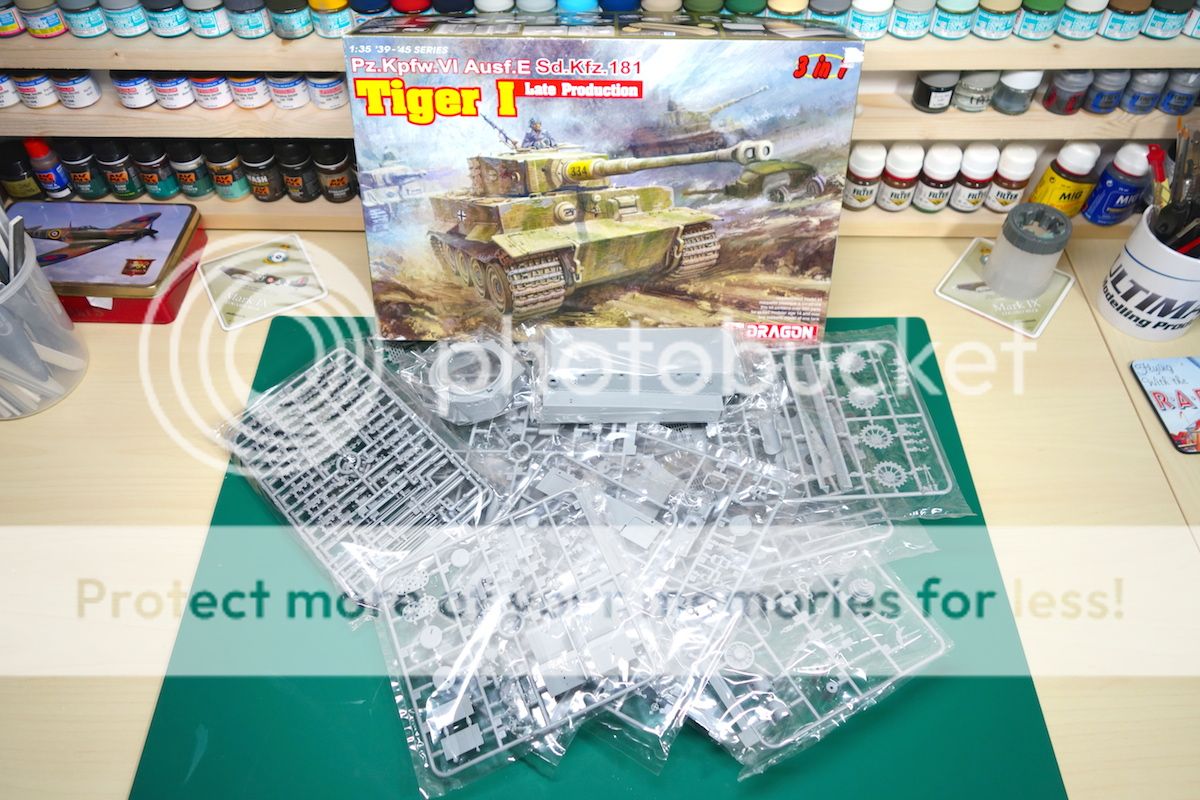 Lee's Dragon 1/35 Tiger I - Late Production (6406) - International ...