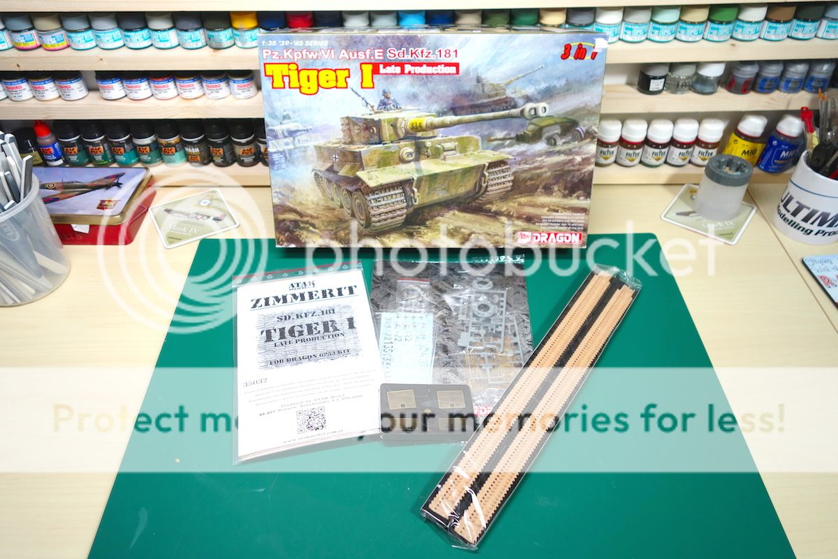 Lee's Dragon 1/35 Tiger I - Late Production (6406) - International ...