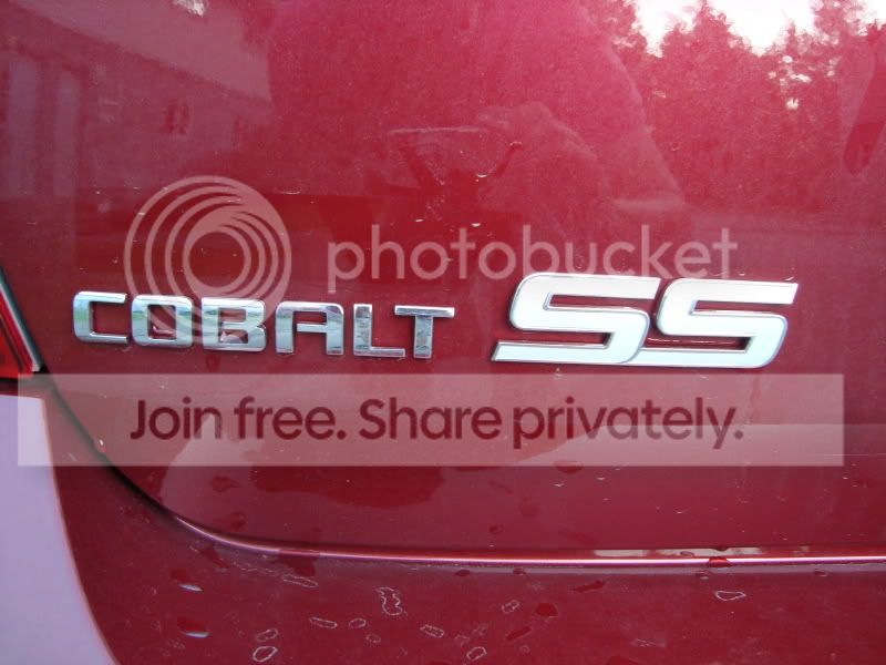 My 2009 Cobalt SS TC sedan Sport Red | Cobalts SS